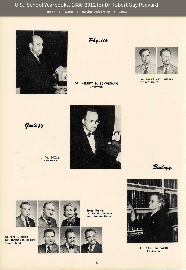 UTPhysicsHistorySite